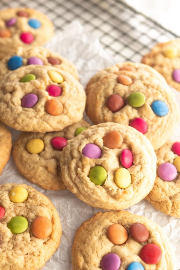 Smartie Cookies - Apple Cake Annie