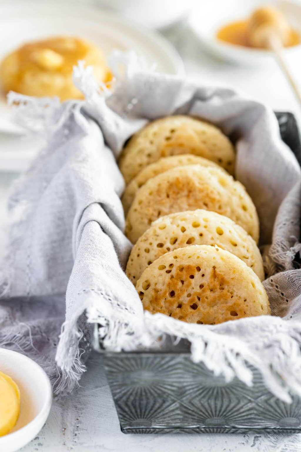 Homemade Crumpets - Apple Cake Annie