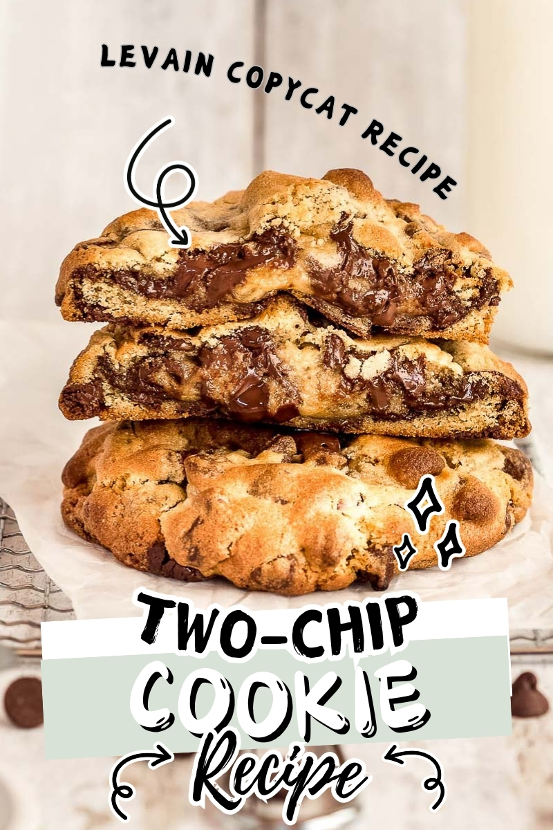 Copycat Levain Bakery Two Chip Cookies Made Easy - Apple Cake Annie