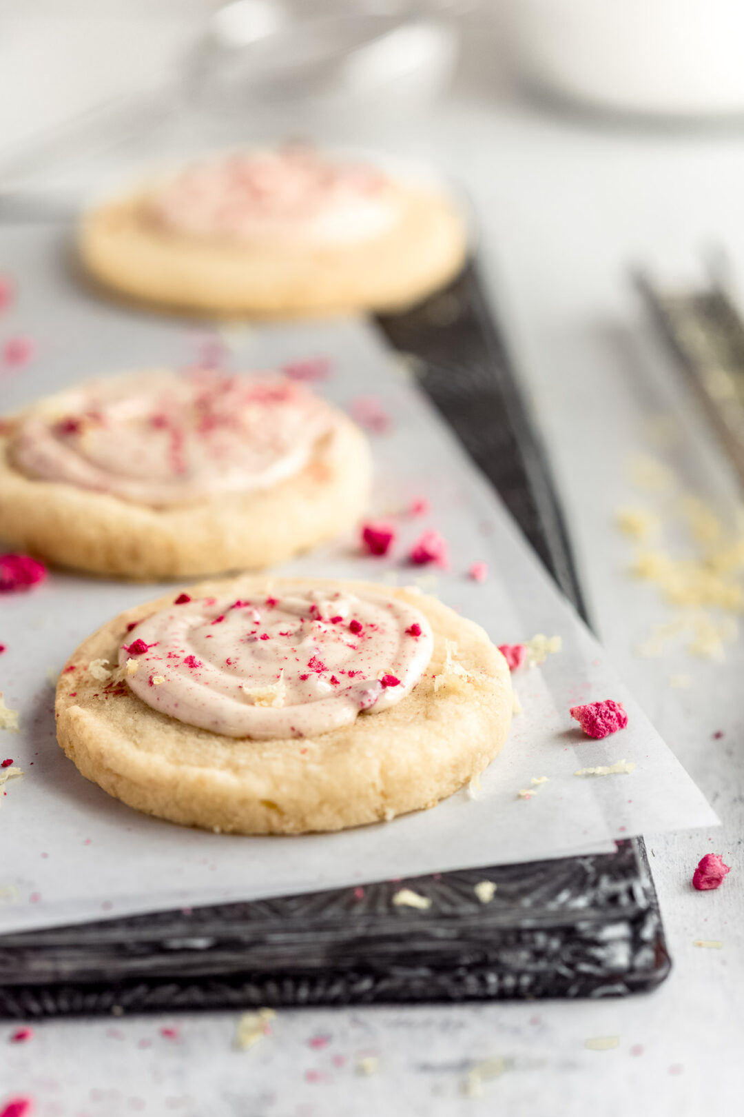 Lemon Berry Cookies - Apple Cake Annie