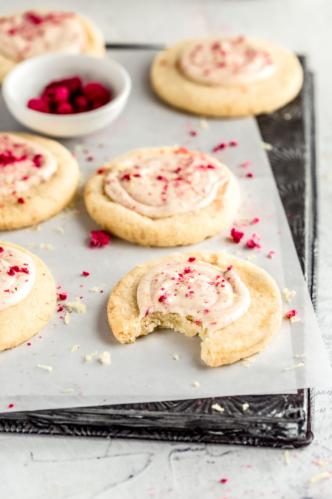 Lemon Berry Cookies - Apple Cake Annie