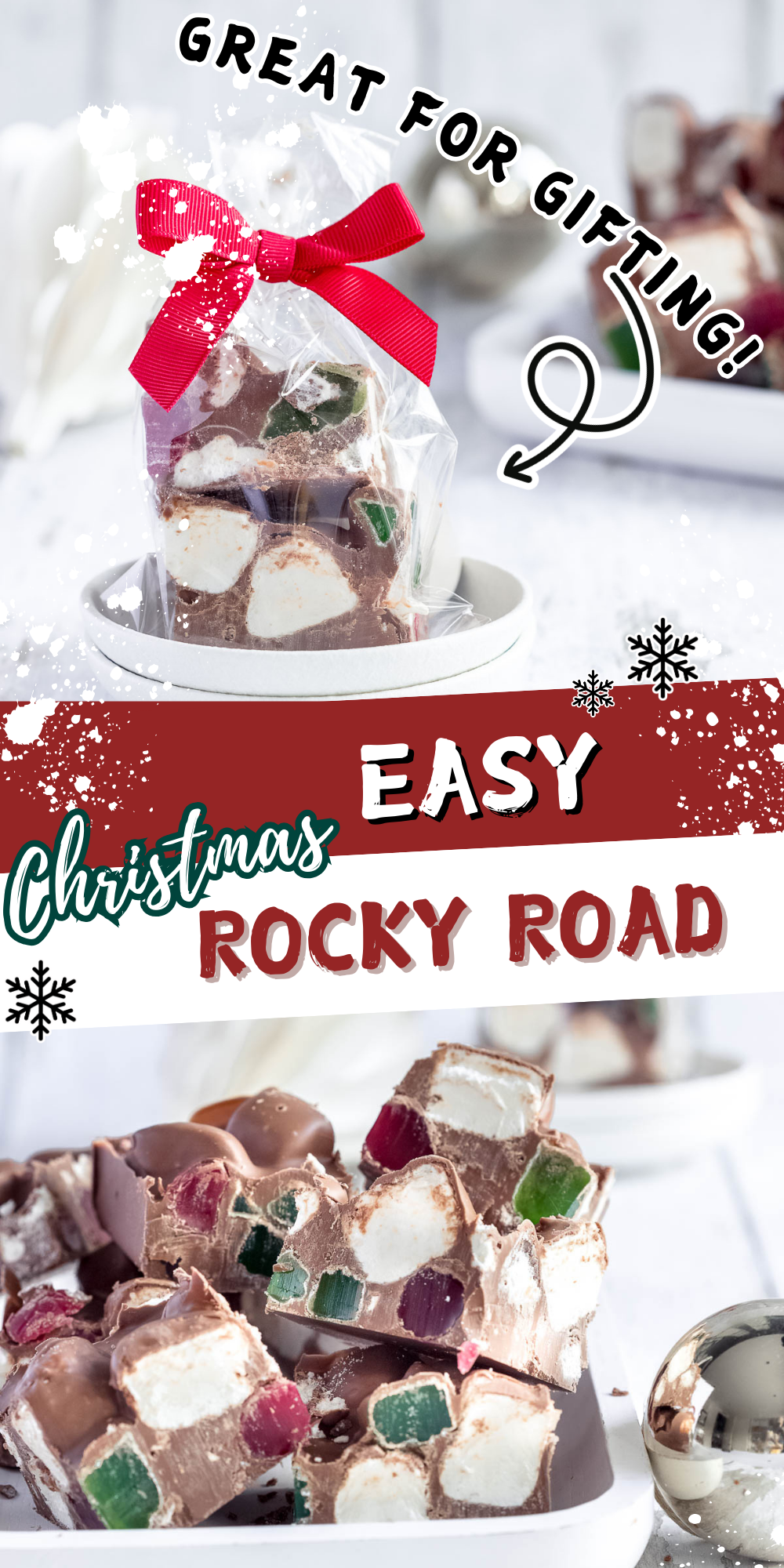 Quick & Easy Rocky Road Recipe For Christmas - Apple Cake Annie