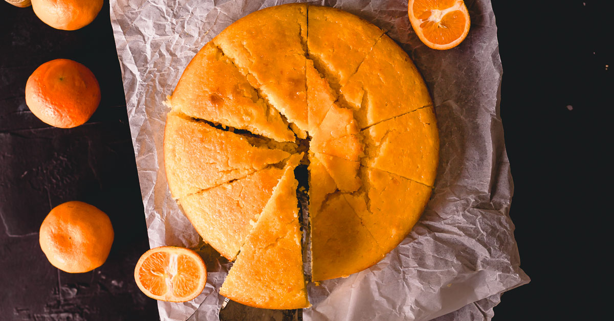 Mandarin Almond Cake with a Simple Citrus Syrup - Apple Cake Annie
